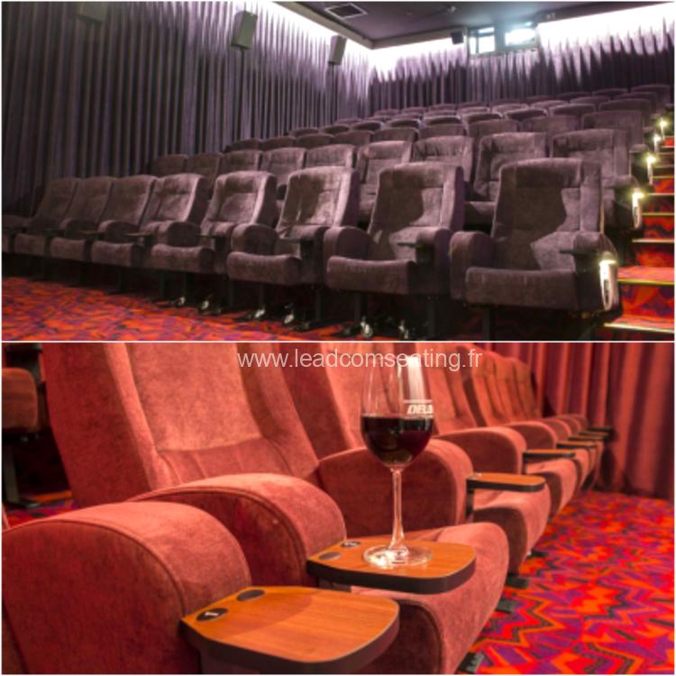 Deluxe Cinemas, Leadcom seating cinema seating Mojo